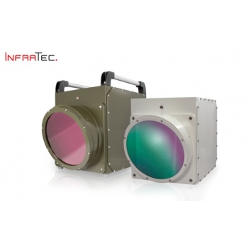 Thermographic cooled camera thermal imaging ImageIR Infratec zoom lens
